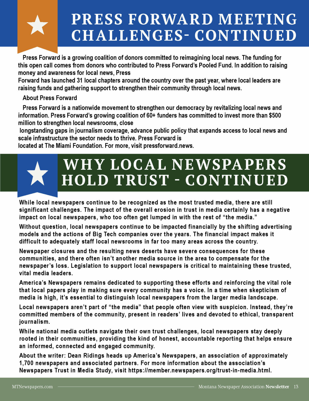 December 2024 Press Pass | Montana Newspaper Association